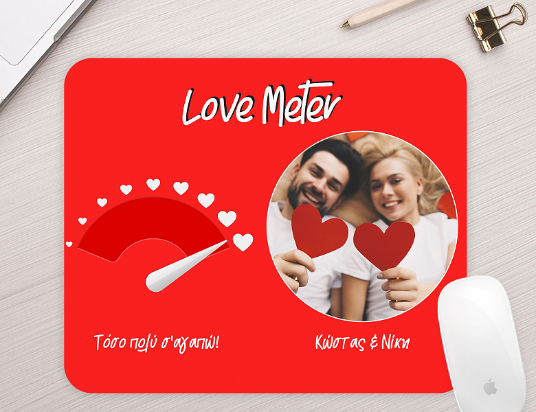Love Meter - Mousepad - Mousepad | Memorybox